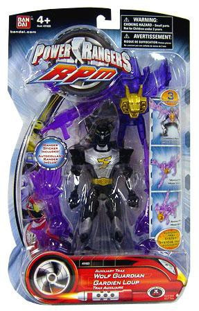 Power Rangers RPM Auxilliary Trax Auxiliary Trax Wolf Guardian 5 Action ...
