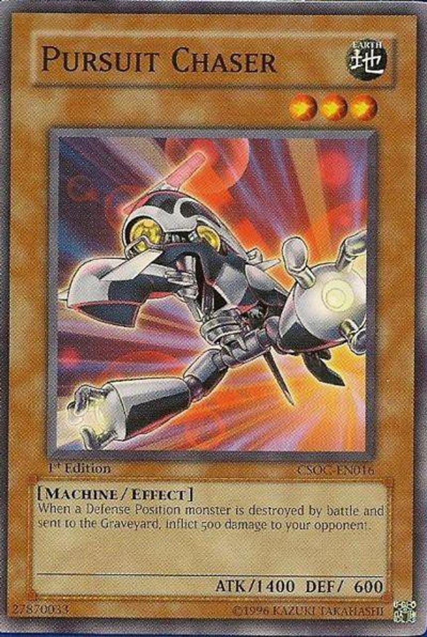Yugioh Crossroads Of Chaos Single Card Common Pursuit Chaser Csoc En016