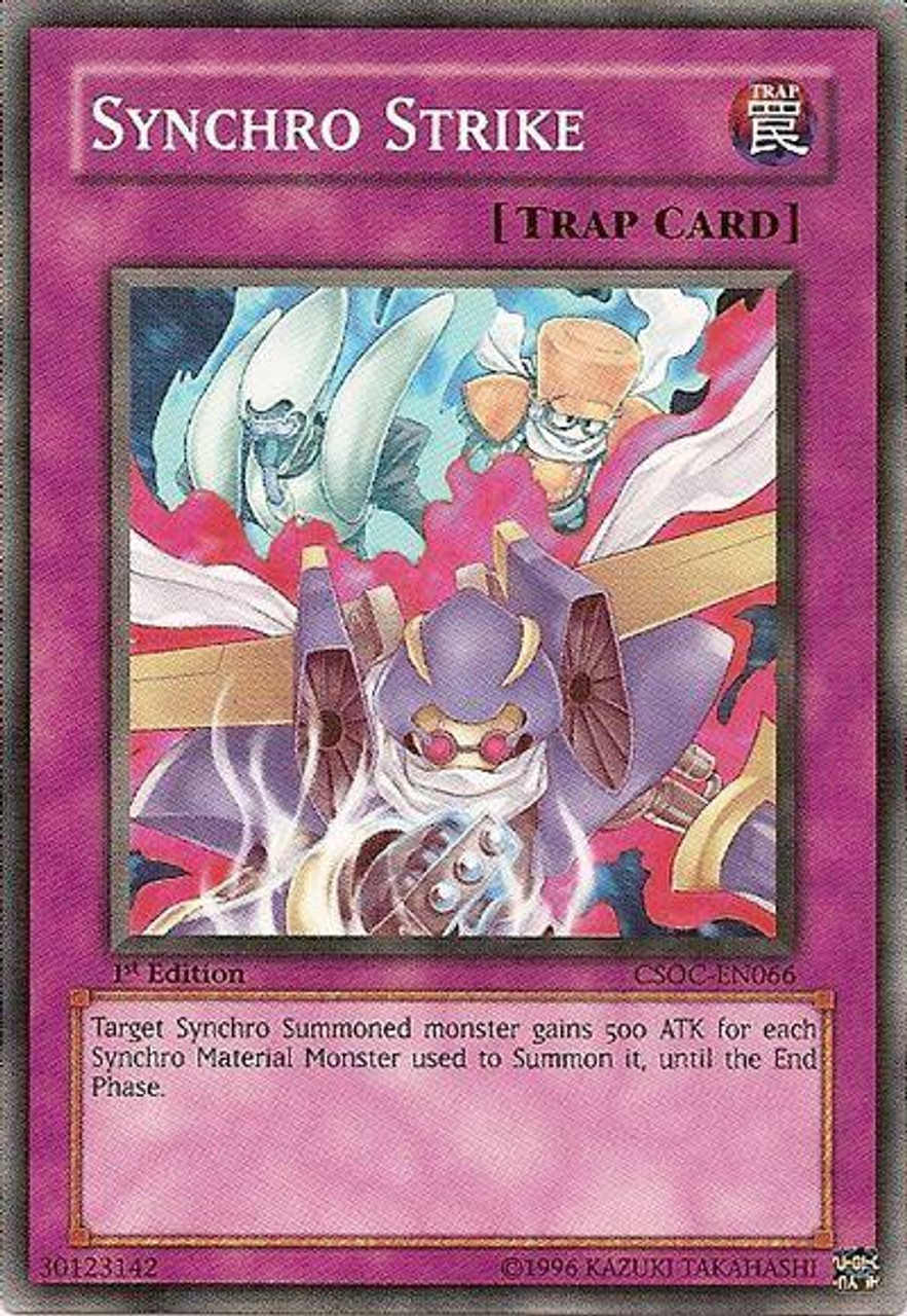 Yugioh Crossroads Of Chaos Single Card Common Synchro Strike Csoc En066