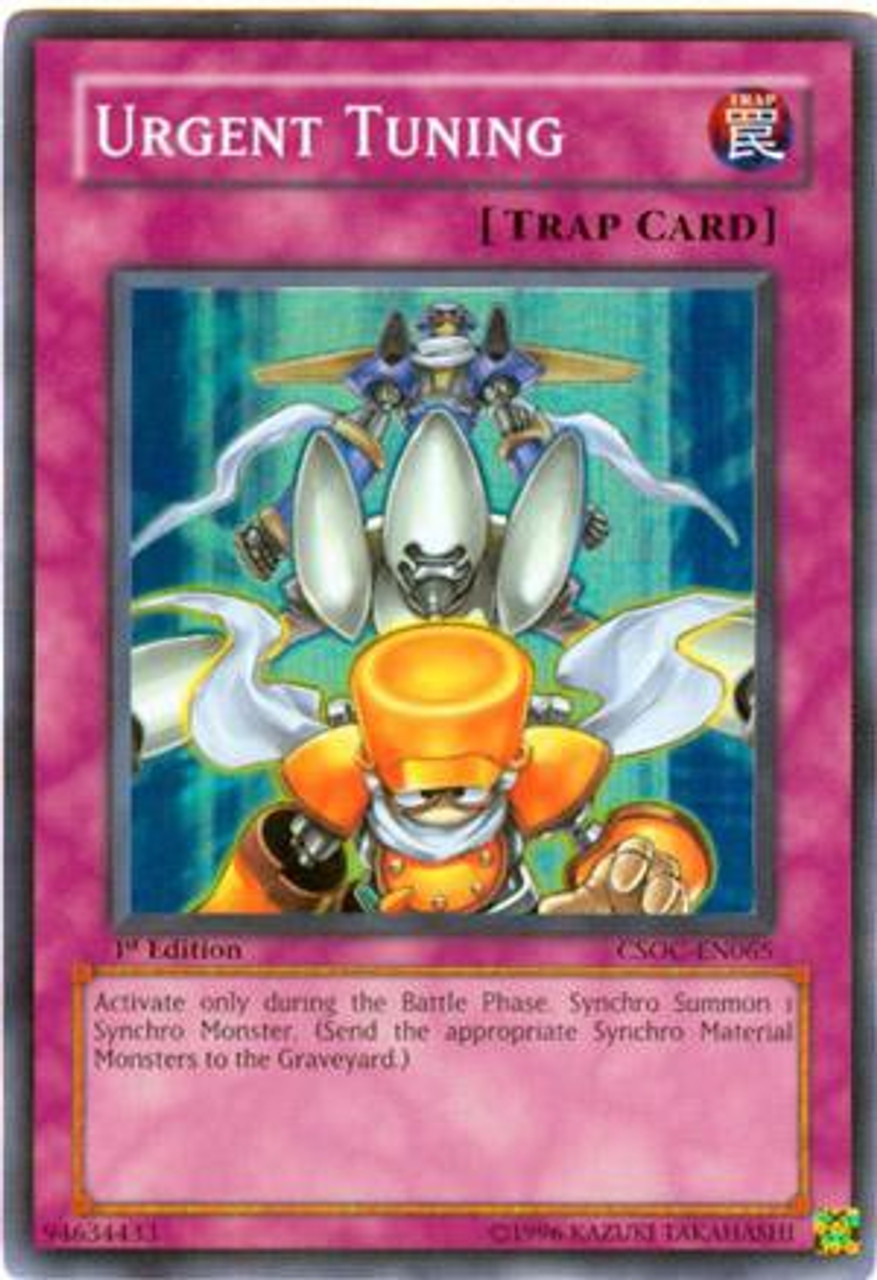 Yugioh Crossroads Of Chaos Single Card Super Rare Urgent Tuning Csoc