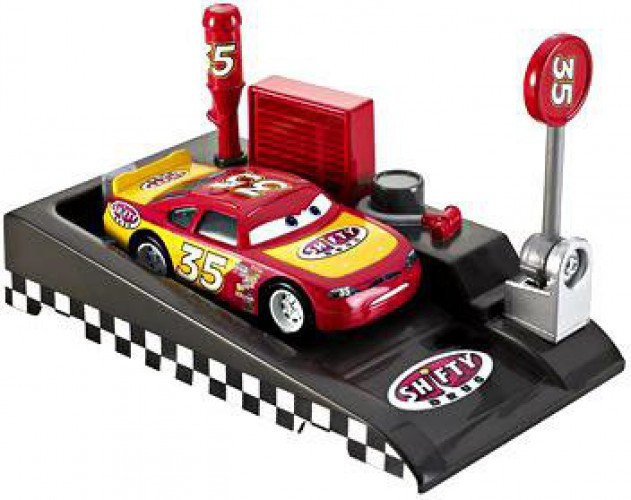 Disney Pixar Cars Pit Row Race-Off Shifty Drug No. 35 155 Diecast Car ...