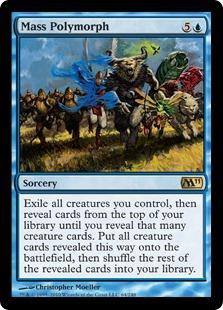 Magic The Gathering 2011 Core Set Single Card Rare Mass Polymorph 64 ...