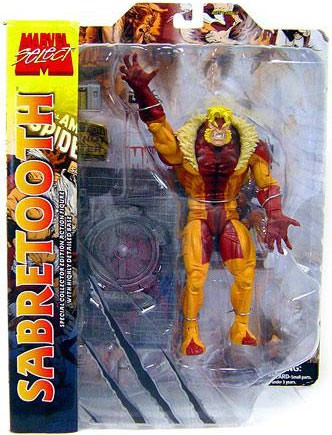 Marvel Marvel Select Sabretooth 7 Action Figure Diamond Select Toys ...