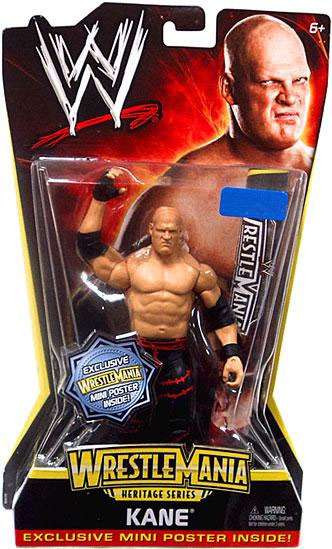 WWE Wrestling WrestleMania Heritage Series 2 Kane Exclusive Action ...