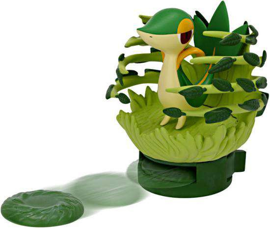 Pokemon Black White Series 1 Attack Snivy Figure Jakks Pacific - ToyWiz
