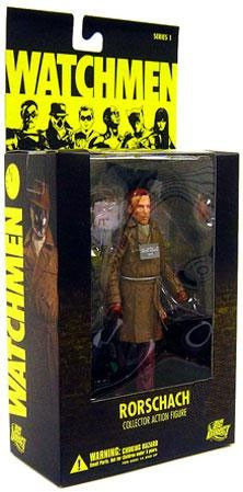 DC Watchmen Watchmen Series 1 Rorschach Exclusive Action Figure No Mask ...