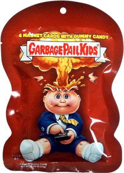 Garbage Pail Kids Topps 2012 Trading Card MAGNET Pack 4 Magnets 1 ...