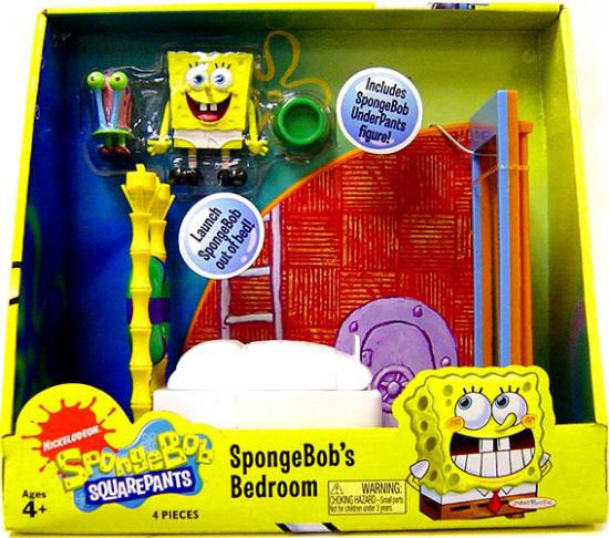 Spongebob Squarepants Spongebobs Bedroom Playset Jakks Pacific - ToyWiz