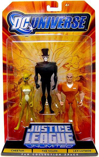 DC Universe Justice League Unlimited Fan Collection Cheetah, The Shade ...