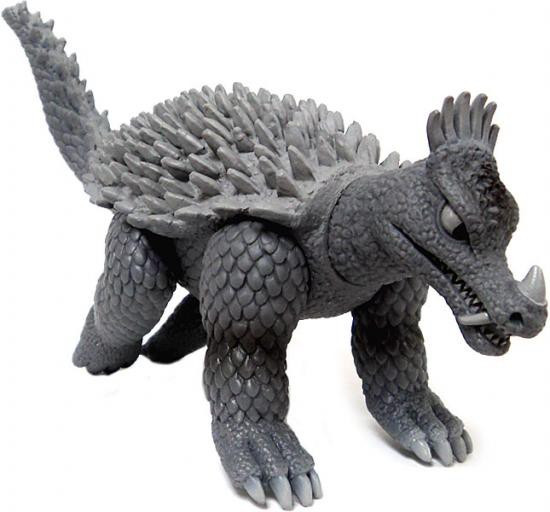 Godzilla 50th Anniversary Memorialbox Anguirus Vinyl Figure Monochrome ...