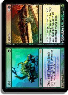 Magic The Gathering Friday Night Magic Single Card Promo Life Death FNM ...