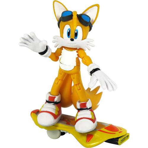 Sonic The Hedgehog Free Riders Tails 3.5 Action Figure Jazwares - ToyWiz