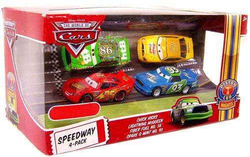 Disney Pixar Cars The World of Cars Multi-Packs Speedway 4-Pack ...