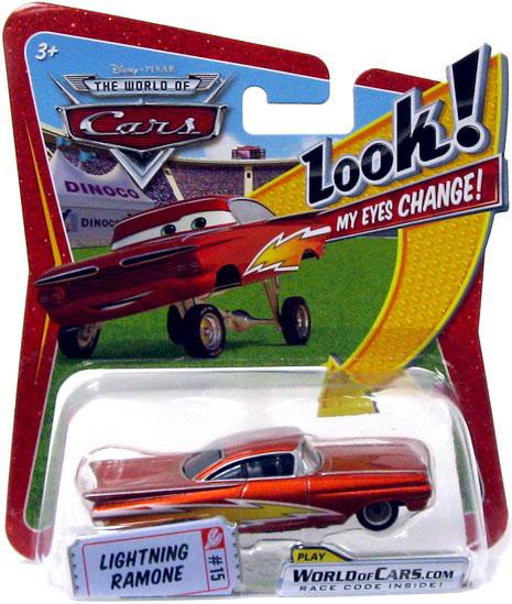 Disney Pixar Cars The World of Cars Lenticular Eyes Series 1 Lightning ...