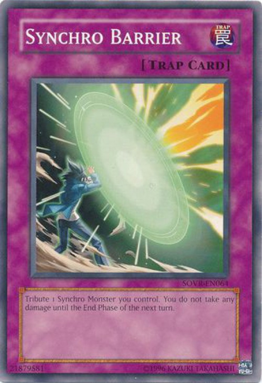 Yugioh Stardust Overdrive Single Card Common Synchro Barrier Sovr En064