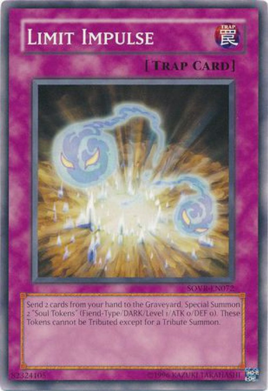 Yugioh Stardust Overdrive Single Card Common Limit Impulse Sovr En072