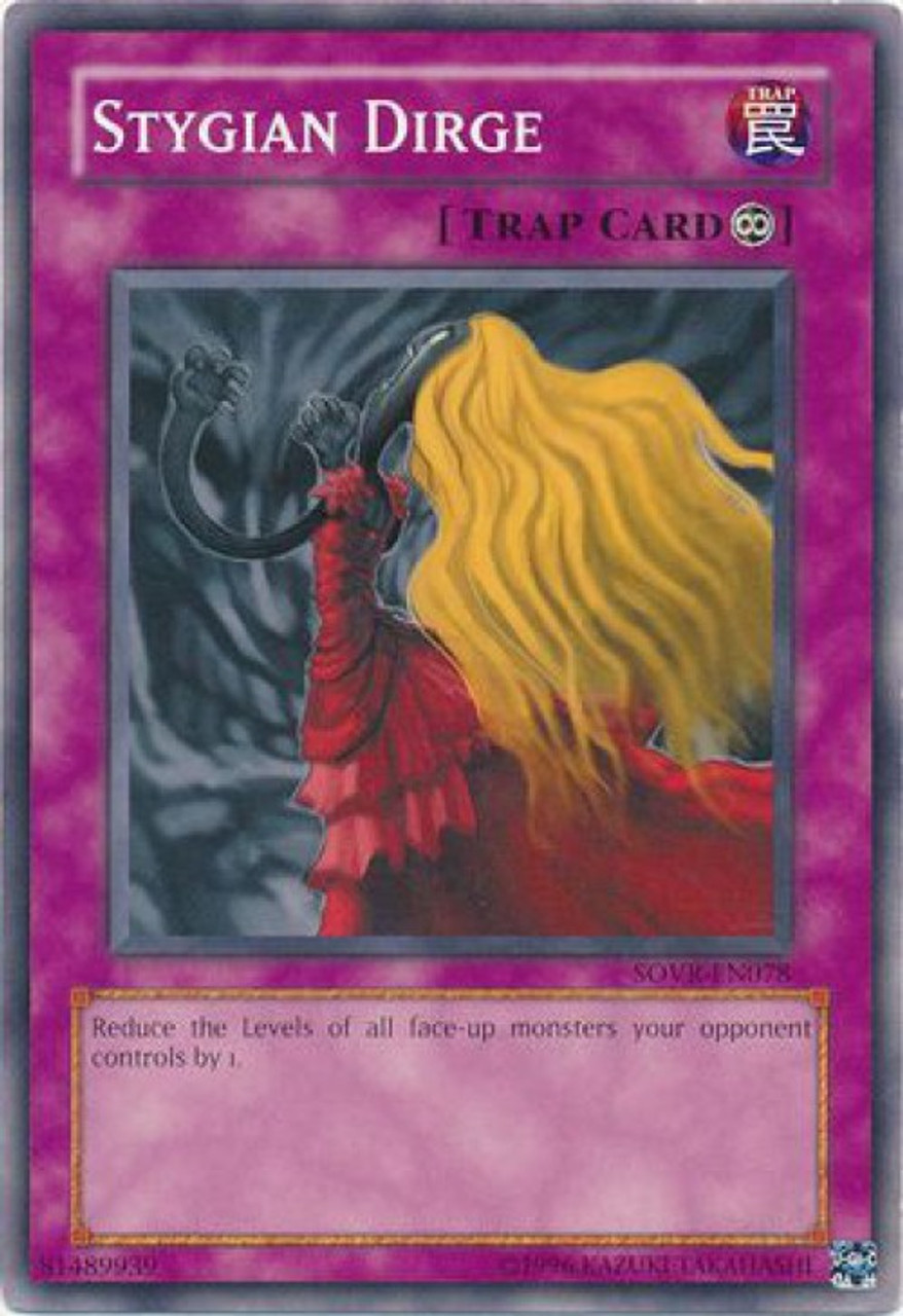 Yugioh Stardust Overdrive Single Card Common Stygian Dirge Sovr En078