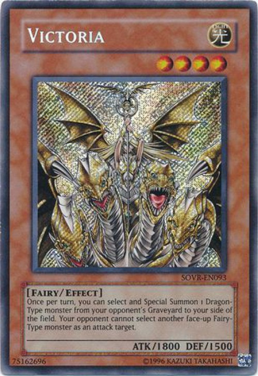 Yugioh Stardust Overdrive Single Card Secret Rare Victoria Sovr En093