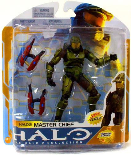 McFarlane Toys Halo 2 Series 8 Halo 2 Master Chief Action Figure - ToyWiz