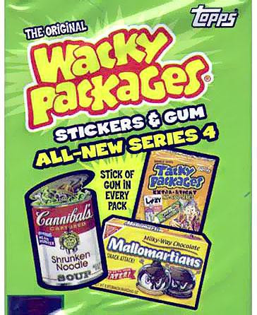 Wacky Packages Topps All-New Series 4 Complete Set - ToyWiz