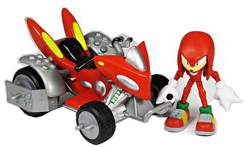 Sonic The Hedgehog Sega All-Stars Racing Knuckles with Land Breaker ATV ...