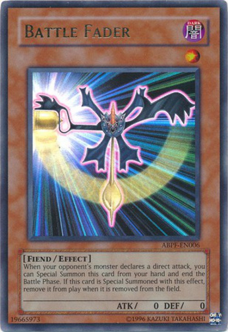 Yugioh Absolute Powerforce Single Card Ultra Rare Battle Fader Abpf