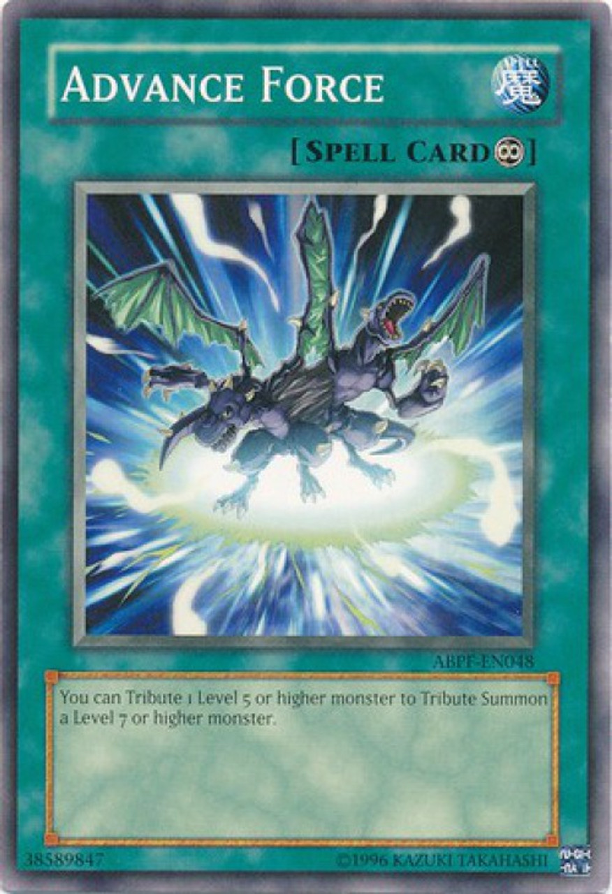 Yugioh Absolute Powerforce Single Card Common Advance Force Abpf En048