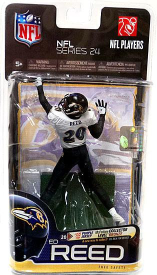 McFarlane Toys NFL Baltimore Ravens Sports Picks Series 24 Ed Reed ...