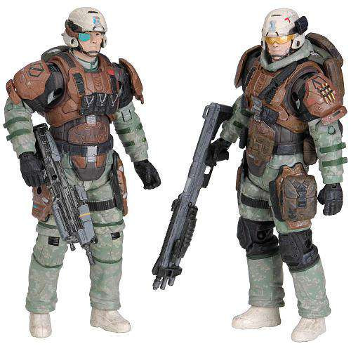 McFarlane Toys Halo Reach Series 1 UNSC Trooper Action Figure 2-Pack ...