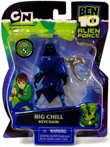 Ben 10 Alien Force Series 5 Big Chill Keychain Basic Fun - ToyWiz