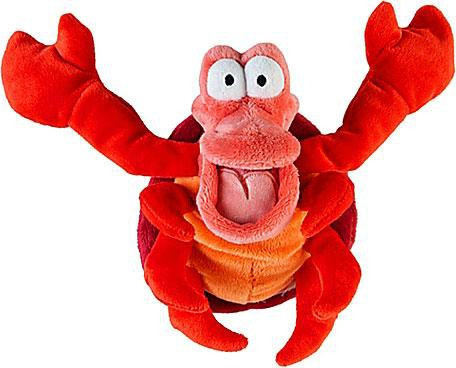 Disney The Little Mermaid Sebastian Exclusive 7 Plush - ToyWiz