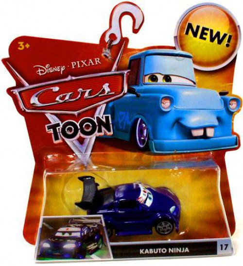 Disney Pixar Cars Cars Toon Main Series Kabuto Ninja 155 Diecast Car 17 ...