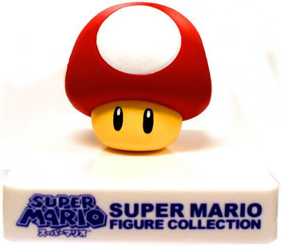 Super Mario Super Mario Figure Collection Mushroom 2 Mini Figure ...
