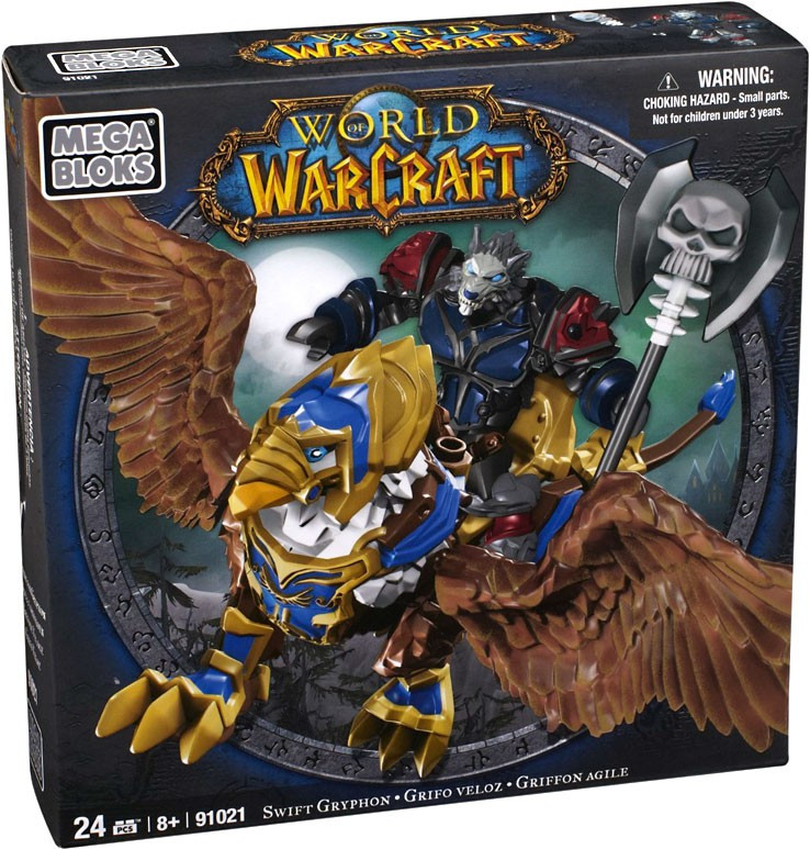 Mega Bloks World of Warcraft Swift Gryphon Set 91021 - ToyWiz