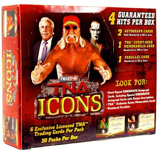 TNA Wrestling Topps 2010 TNA Icons Trading Card Box - ToyWiz