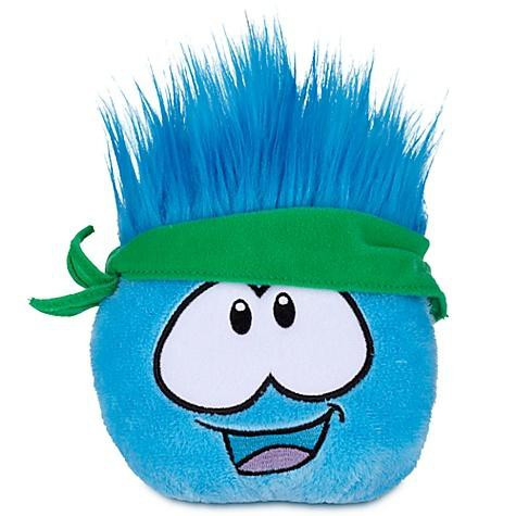Club Penguin Series 12 Blue Puffle 4 Plush Bandana Jakks Pacific - ToyWiz