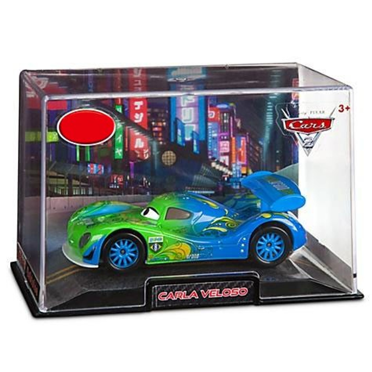 Disney Pixar Cars Cars 2 143 Collectors Case Carla Veloso Exclusive 143 Diecast Car - ToyWiz