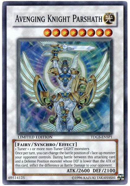 YuGiOh The Duelist Genesis Single Card Super Rare Avenging Knight ...