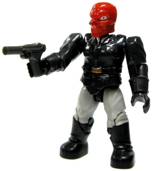 Mega Bloks Marvel Series 2 Red Skull Common Minifigure Loose - ToyWiz