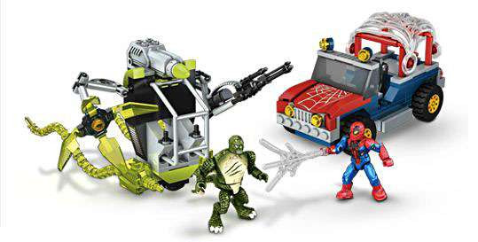 Mega Bloks Amazing Spider-Man Bridge Showdown Set 91346 - ToyWiz