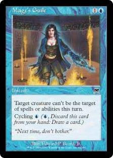 Magic The Gathering Onslaught Single Card Common Mages Guile 91 - ToyWiz