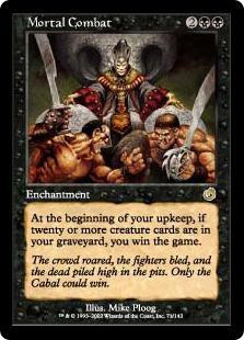 Magic The Gathering Torment Single Card Rare Mortal Combat 71 - ToyWiz