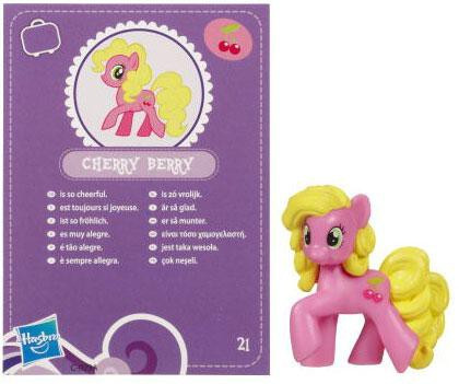My Little Pony Series 2 Cherry Berry 2 PVC Figure Hasbro Toys - ToyWiz