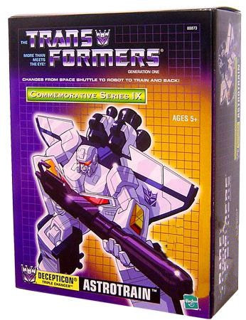 Transformers Generation 1 Commemorative Series IX Astrotrain Exclusive ...