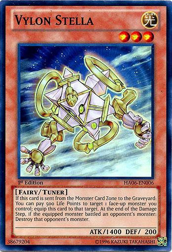 YuGiOh Zexal Hidden Arsenal 6 Omega XYZ Single Card Super Rare Vylon ...
