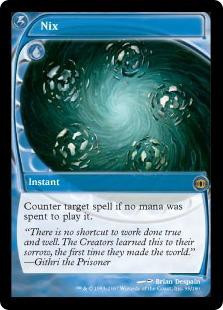 Magic The Gathering Future Sight Single Card Rare Nix 55 - ToyWiz