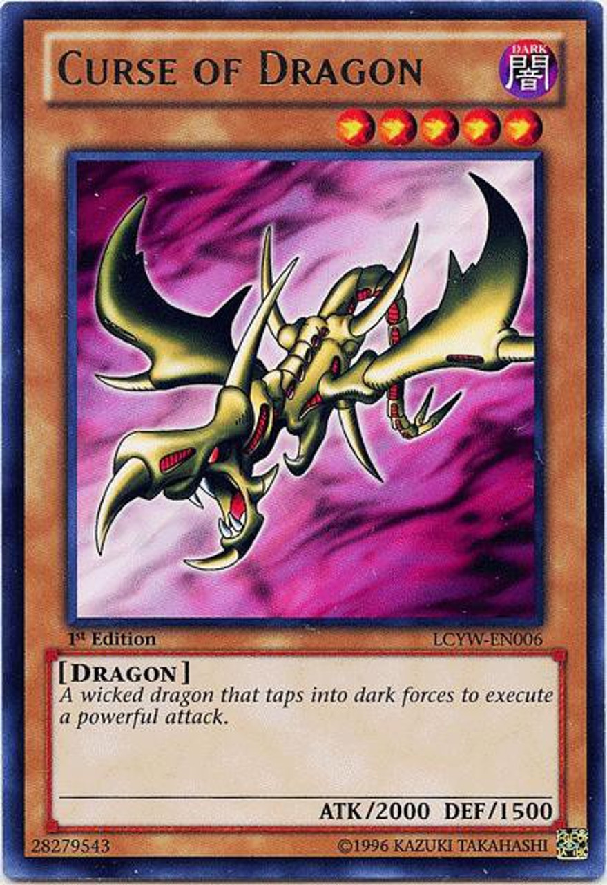 YuGiOh Legendary Collection 3 Single Card Rare Curse Of Dragon LCYW YuGiOh Legendary Collection 3 Single Card Rare Curse Of Dragon LCYW
