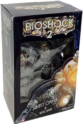 NECA Bioshock 2 Subject Omega Little Sister Exclusive Action Figure Set ...
