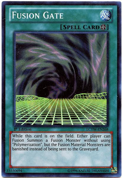 YuGiOh Legendary Collection 3 Single Card Super Rare Fusion Gate LCYW ...