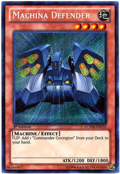 YuGiOh Legendary Collection 3 Single Card Secret Rare Machina Defender ...
